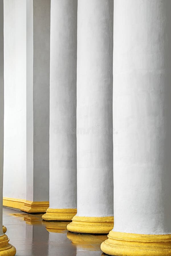 Column Architectural Detail and Symbolism Stock Photo - Image of marble ...