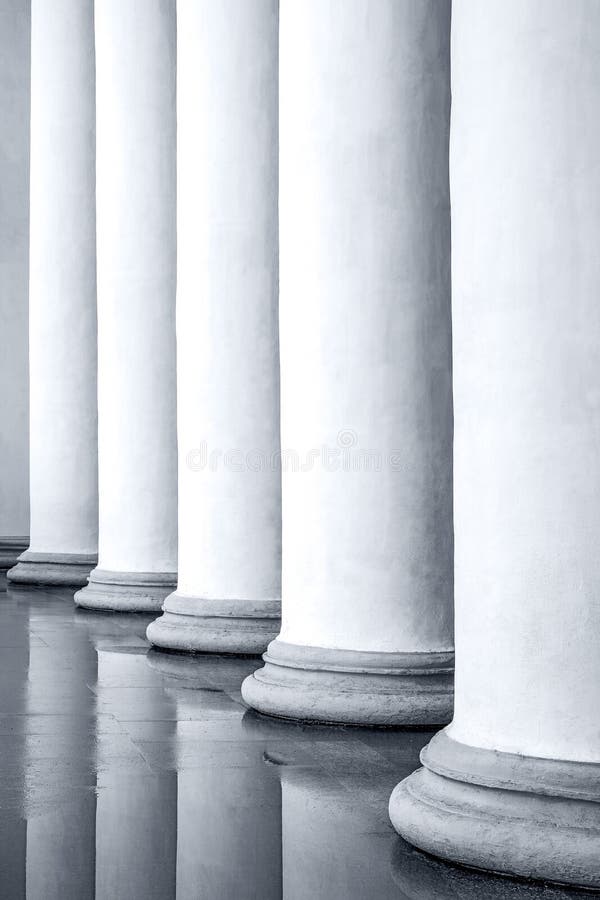Column Architectural Detail and Symbolism Stock Image - Image of repeat ...