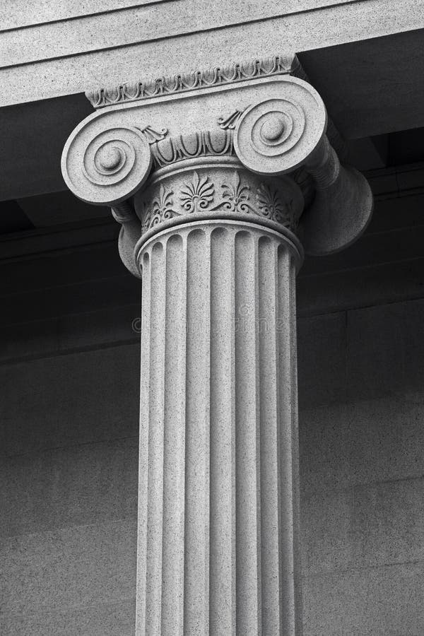 Column Architectural Detail and Symbolism Stock Photo - Image of ...