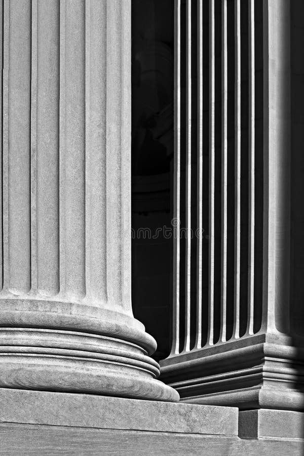 Column Architectural Detail and Symbolism Stock Image - Image of repeat ...