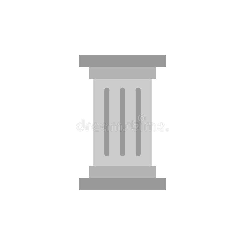 Column Architecture Icon. Simple Color Vector Elements of Architecture ...