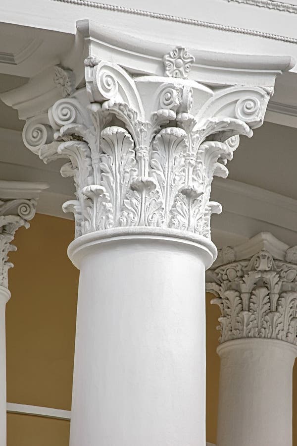 Column Architectural Detail and Symbolism Stock Photo - Image of ...