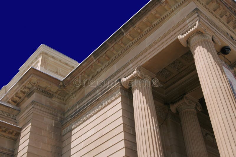 Column Building stock image. Image of academic, house - 1743415