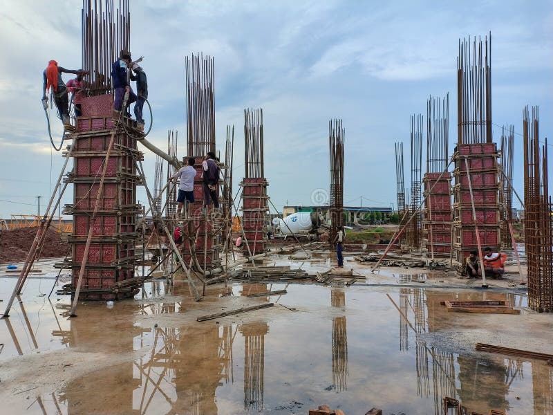 Column casting editorial photography. Image of landmark - 332200322