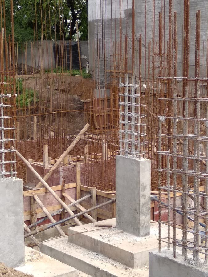 Column casting stock photo. Image of column, residential - 123405992