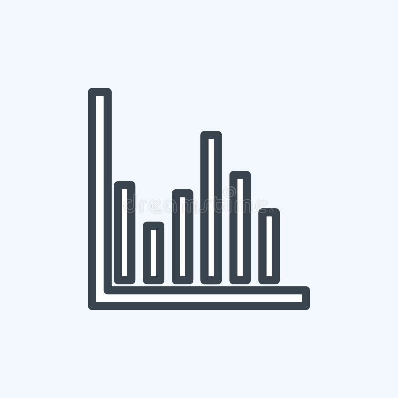 Market Graph Column Line Drawing Stock Illustrations – 787 Market Graph ...