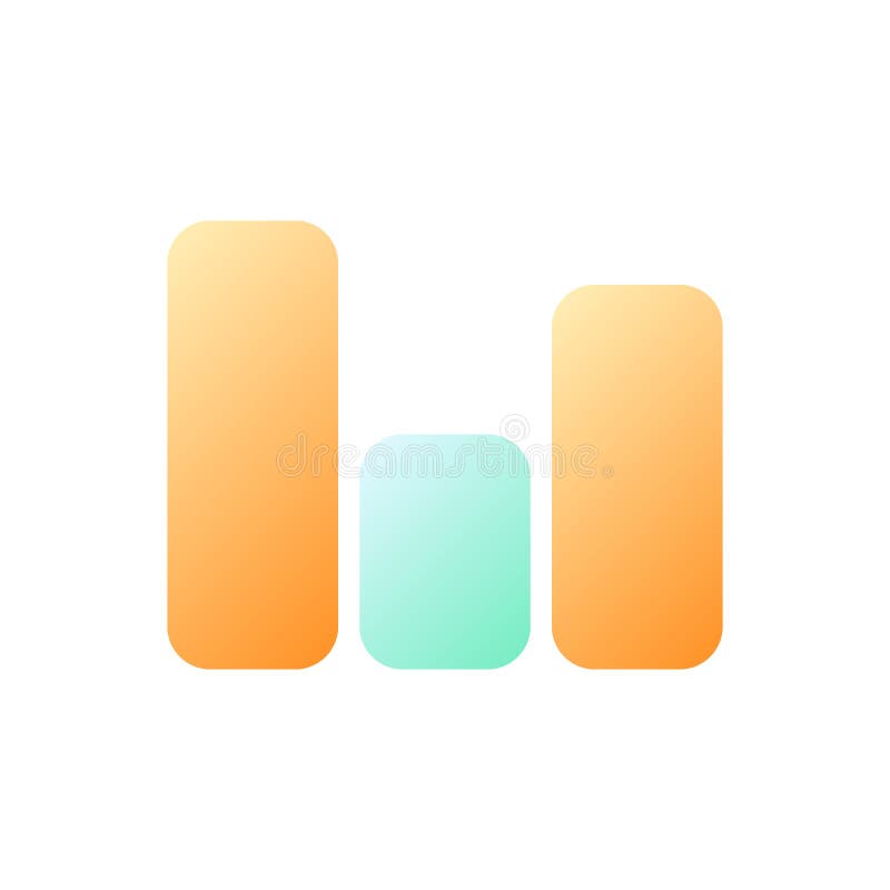 Column Chart Pixel Perfect Flat Gradient Color Ui Icon Stock Vector ... Column Chart Pixel Perfect Flat Gradient Color Ui Icon Stock Vector ...