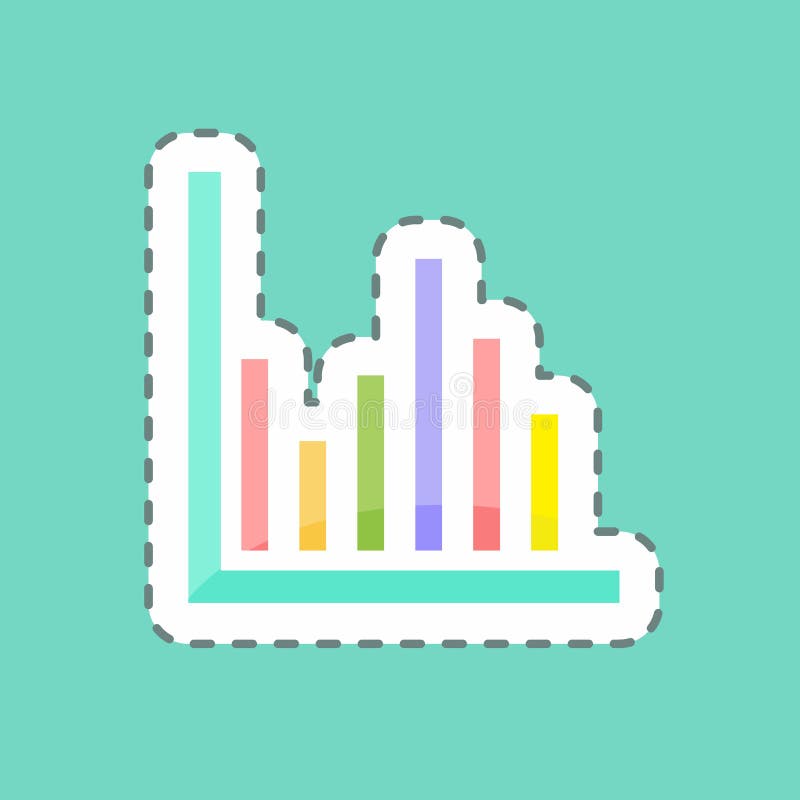 Market Graph Column Line Drawing Stock Illustrations – 787 Market Graph ...