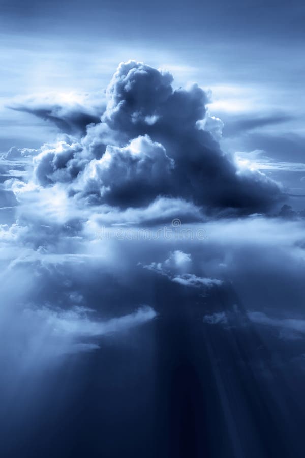 Column of Cloud stock photo. Image of storm, cloudy, world - 5922046
