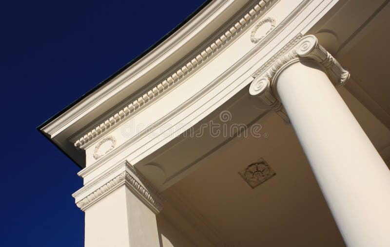 Column, detail stock photo. Image of concrete, excavation - 10791432