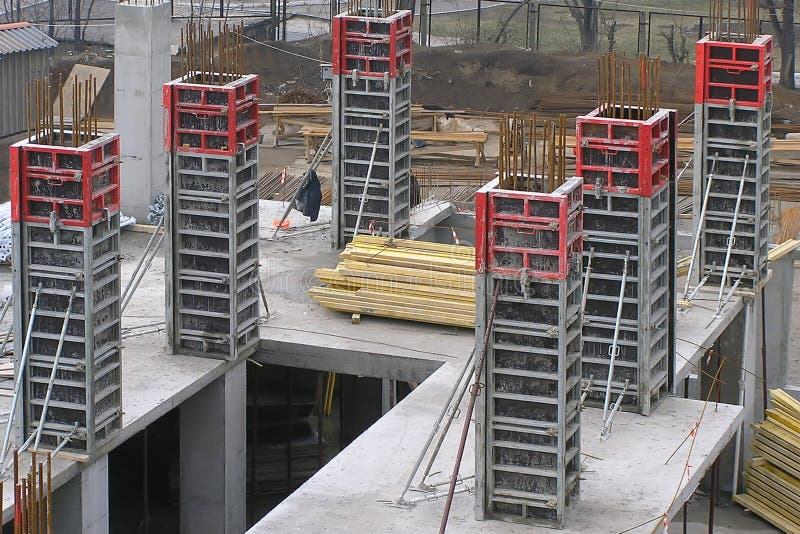 stock photo. Image of tube, formwork, construction - 252252194