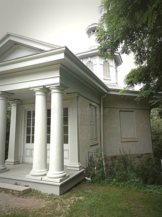 Column House in the Castle Grounds Stock Photo - Image of grounds, home ...
