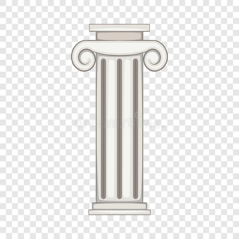 Column icon, cartoon style stock vector. Illustration of classical ...