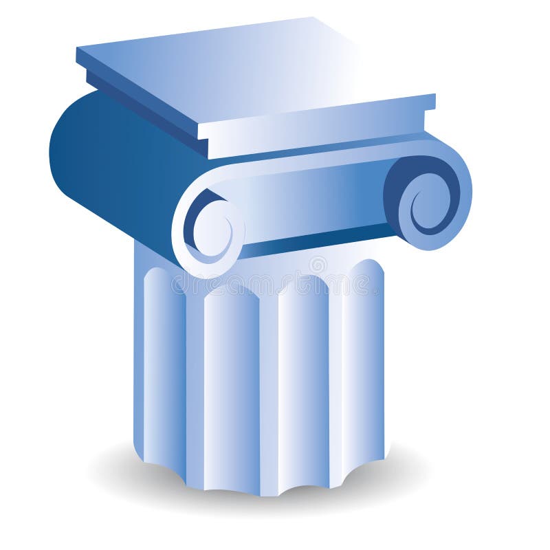 Column icon stock illustration. Illustration of base - 54478602