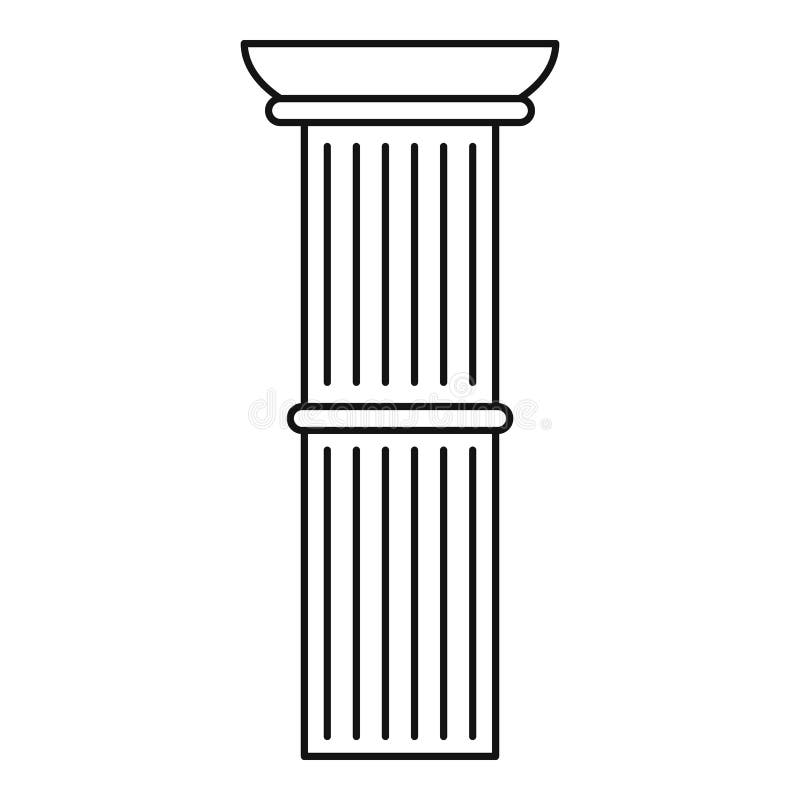 Roman Column Icon Outline Style Stock Illustrations – 1,562 Roman ...