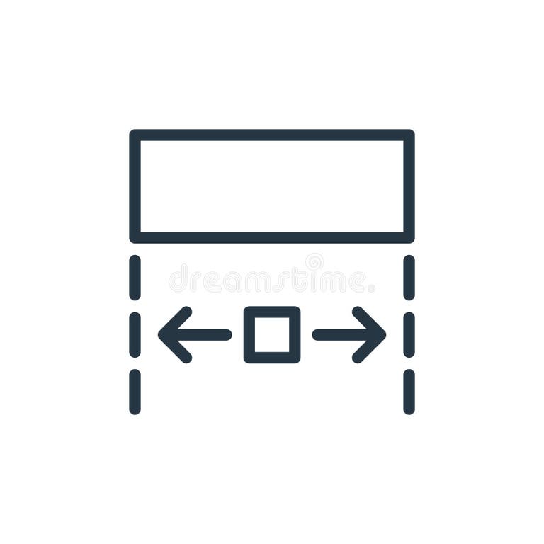 Column Icon Vector from Spreadsheet Concept. Thin Line Illustration of ...