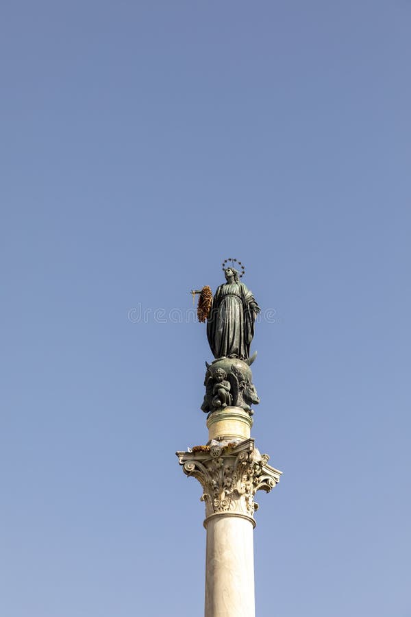 Column of the Immaculate Conception, is a Nineteenth-century Monument ...