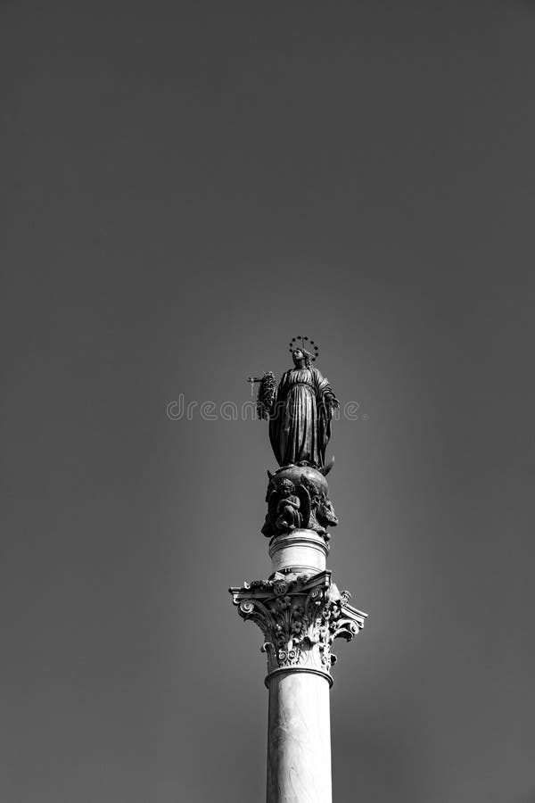 Column of the Immaculate Conception, is a Nineteenth-century Monument ...
