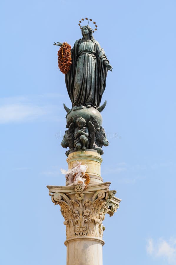 The Column of the Immaculate Conception, is a Nineteenth-century ...