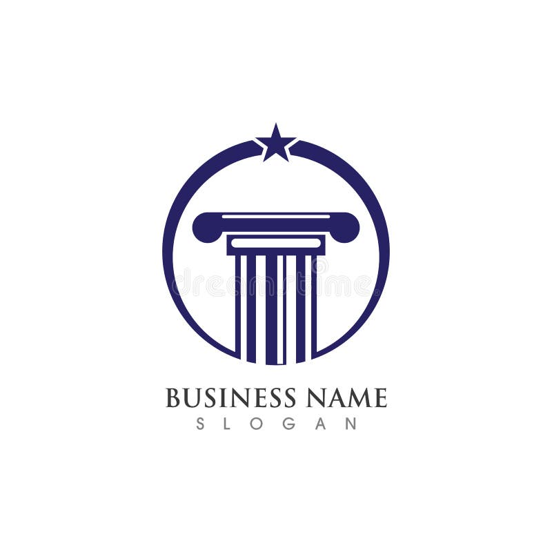 Column Logo or Symbol Creative Template Illustration Vector Design ...