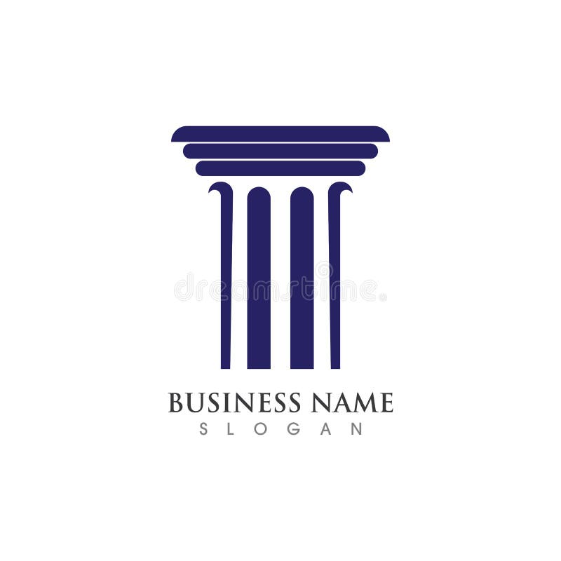 Column Logo or Symbol Creative Template Illustration Vector Design ...