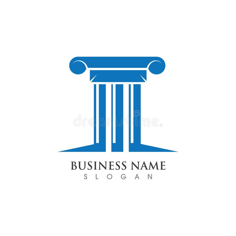 Column Logo And Symbol Template Vector Illsutration Design Stock ...