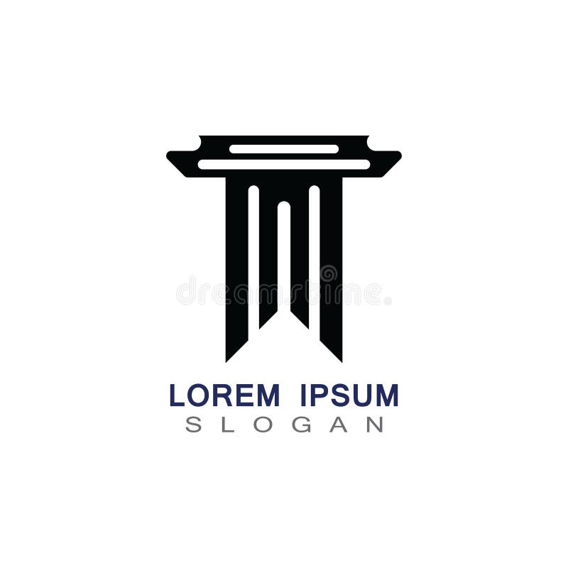 Column Logo and Symbol Template Vector Illsutration Design Stock ...