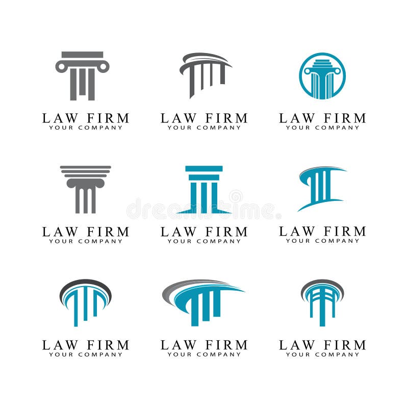 Column Logo Template Vector Icon Illustration Design Stock Vector ...