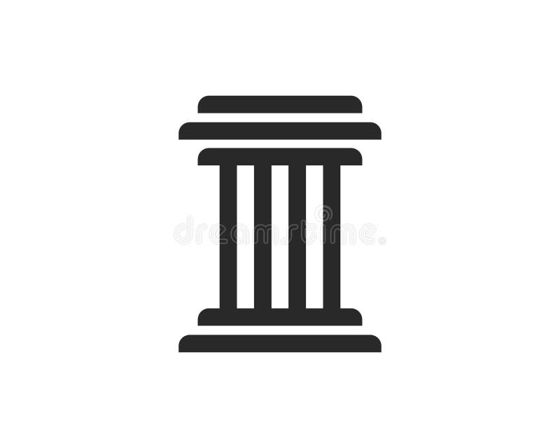 Column Logo vector stock vector. Illustration of legal - 120949823