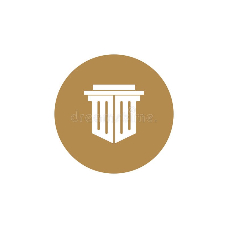 Column Logo Vector Template Symbol Element Design Stock Vector ...