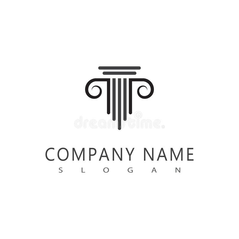 Ancient Column Logo Stock Illustrations – 6,273 Ancient Column Logo ...
