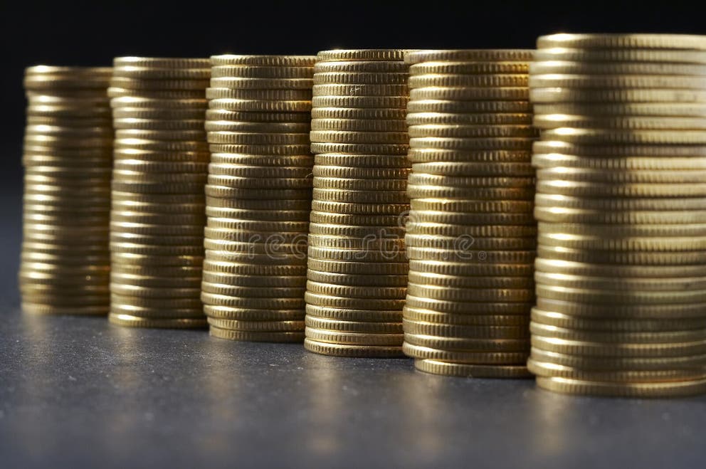 Column from money stock image. Image of rise, graph, finances - 491523