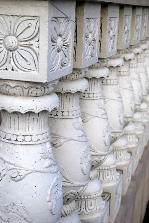 Column rails stock photo. Image of architecture, rails - 5588202