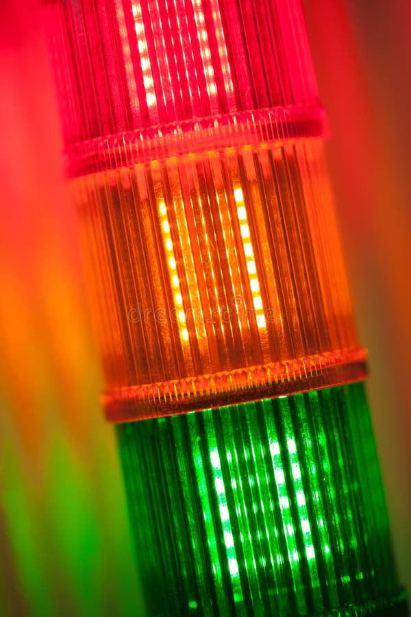 Column of signal lights stock image. Image of lantern - 27628641