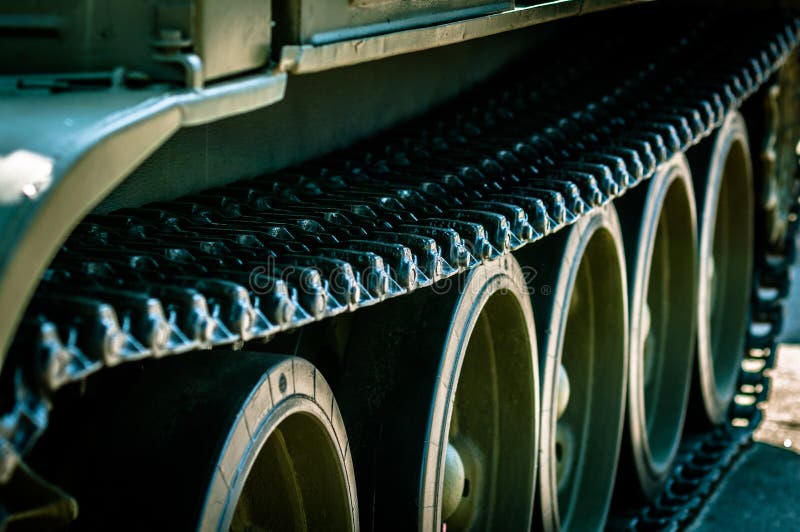 Column of Tanks is on a Mission Stock Photo - Image of camouflage ...