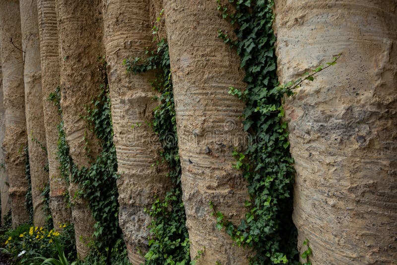 Column wall, decoration stock photo. Image of decoration - 357277356