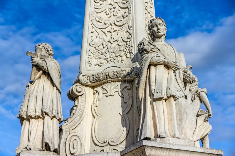 Columna votiva imagen de archivo. Imagen de calle, herencia - 29698145