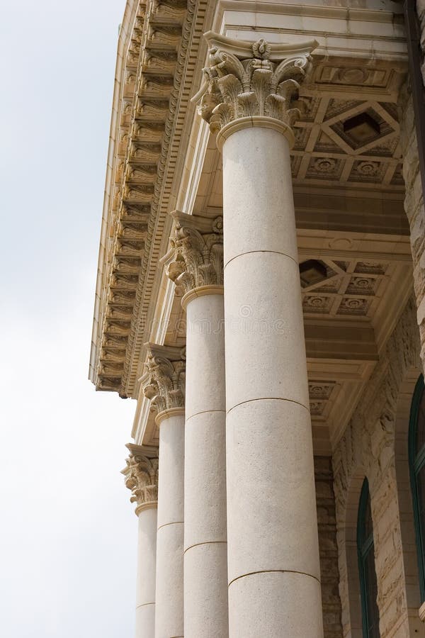 Columnas Arquitectónicas De Piedra Imagen de archivo - Imagen de ...