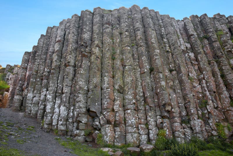 Columnas del basalto imagen de archivo. Imagen de irlanda - 3874561