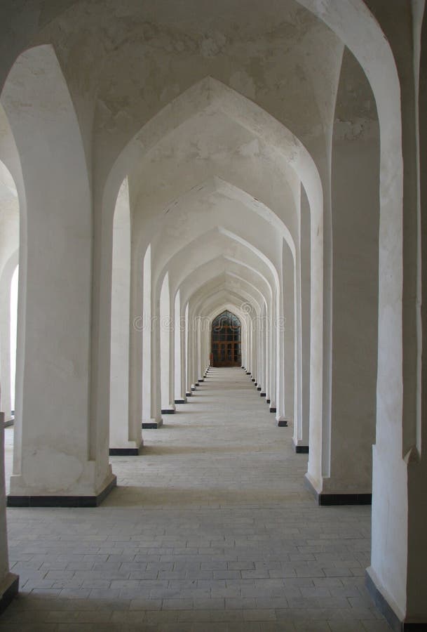 Columned gallery stock image. Image of pillar, corridor - 51248471