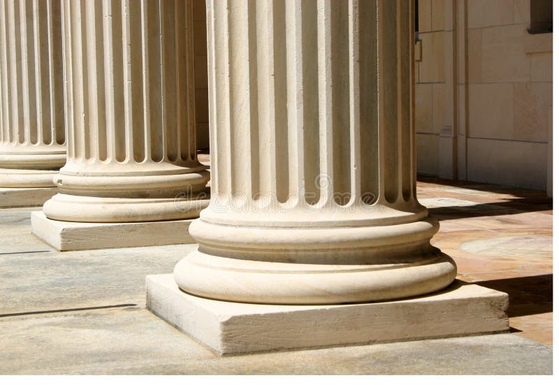 Columns stock photo. Image of business, marble, power - 10478048