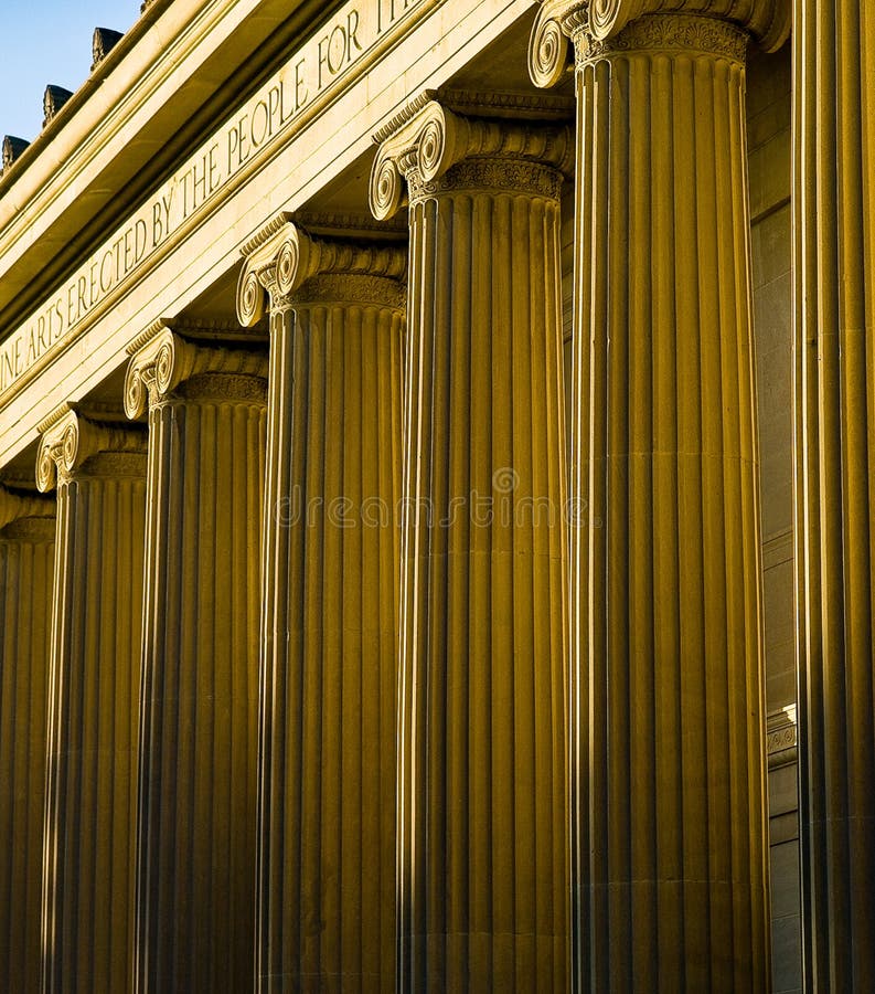 Columns stock photo. Image of front, legal, style, column - 16124324