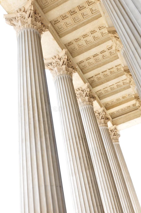 One classic column stock image. Image of columns, exterior - 4363101