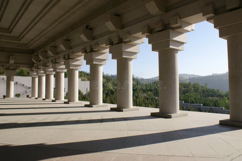 Columns stock image. Image of modern, monument, style - 23785829