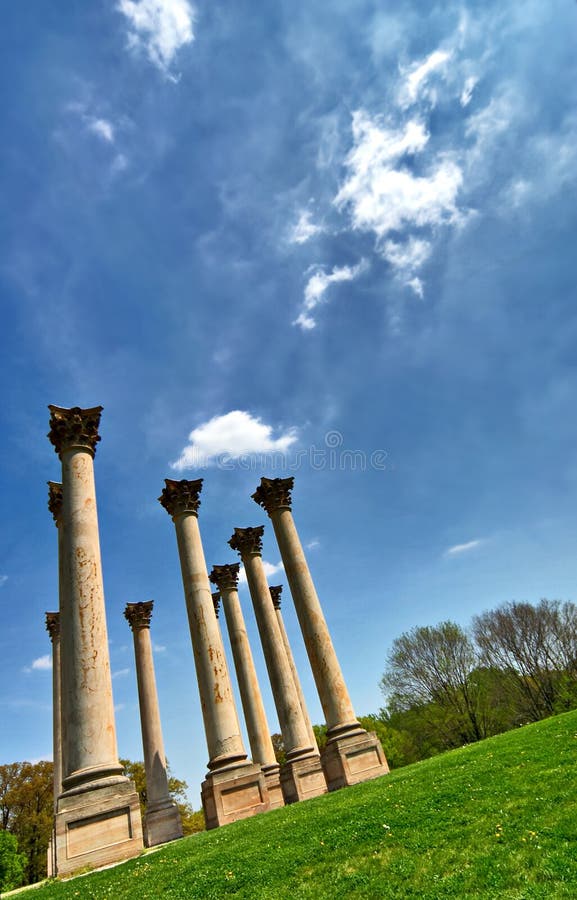 Columns stock photo. Image of outdoors, perfect, columns - 407828