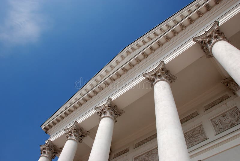 Columns stock image. Image of dome, column, pillar, wide - 5708525