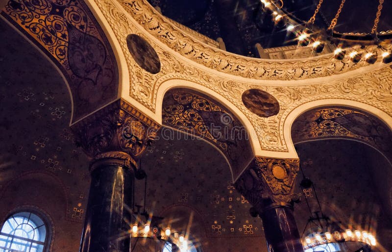 Columns Architecture History Building Church Stock Image - Image of ...