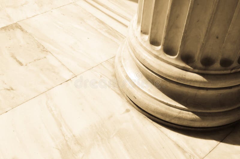 Columns in Athens, Greece stock image. Image of athens - 98190065