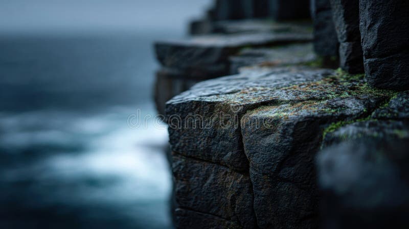 Imposing Hexagonal Basalt Columns Stock Illustrations – 13 Imposing ...