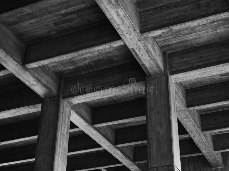 Columns and Beams Concrete Structure Building Industry Architecture ...